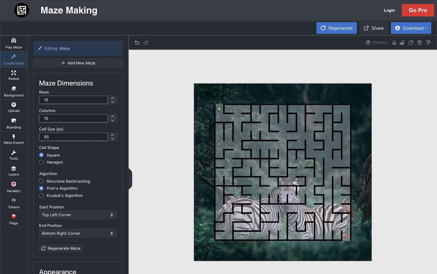 Generador de laberintos - Maze Making